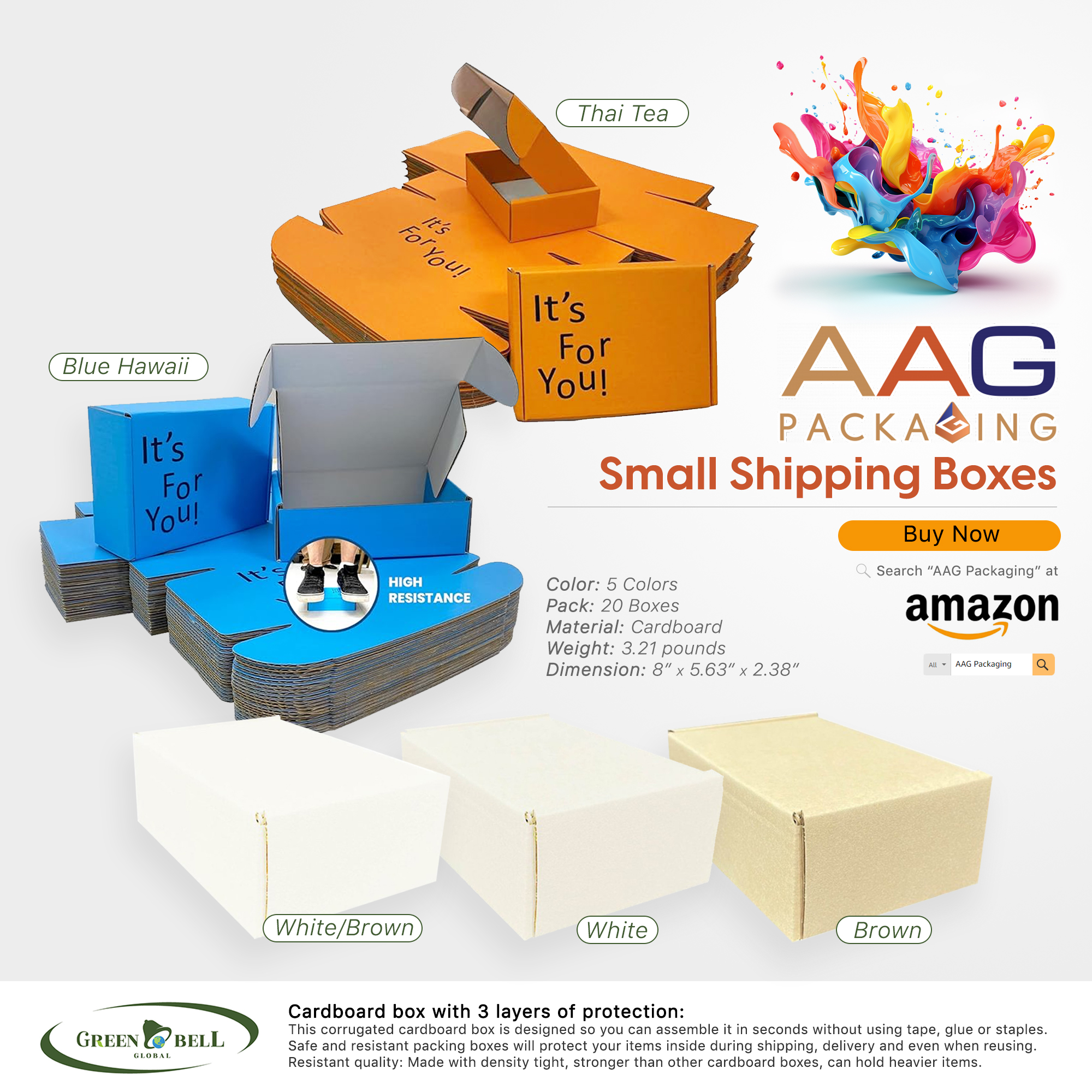 Small Shipping Boxes on Amazon - AAG Packaging